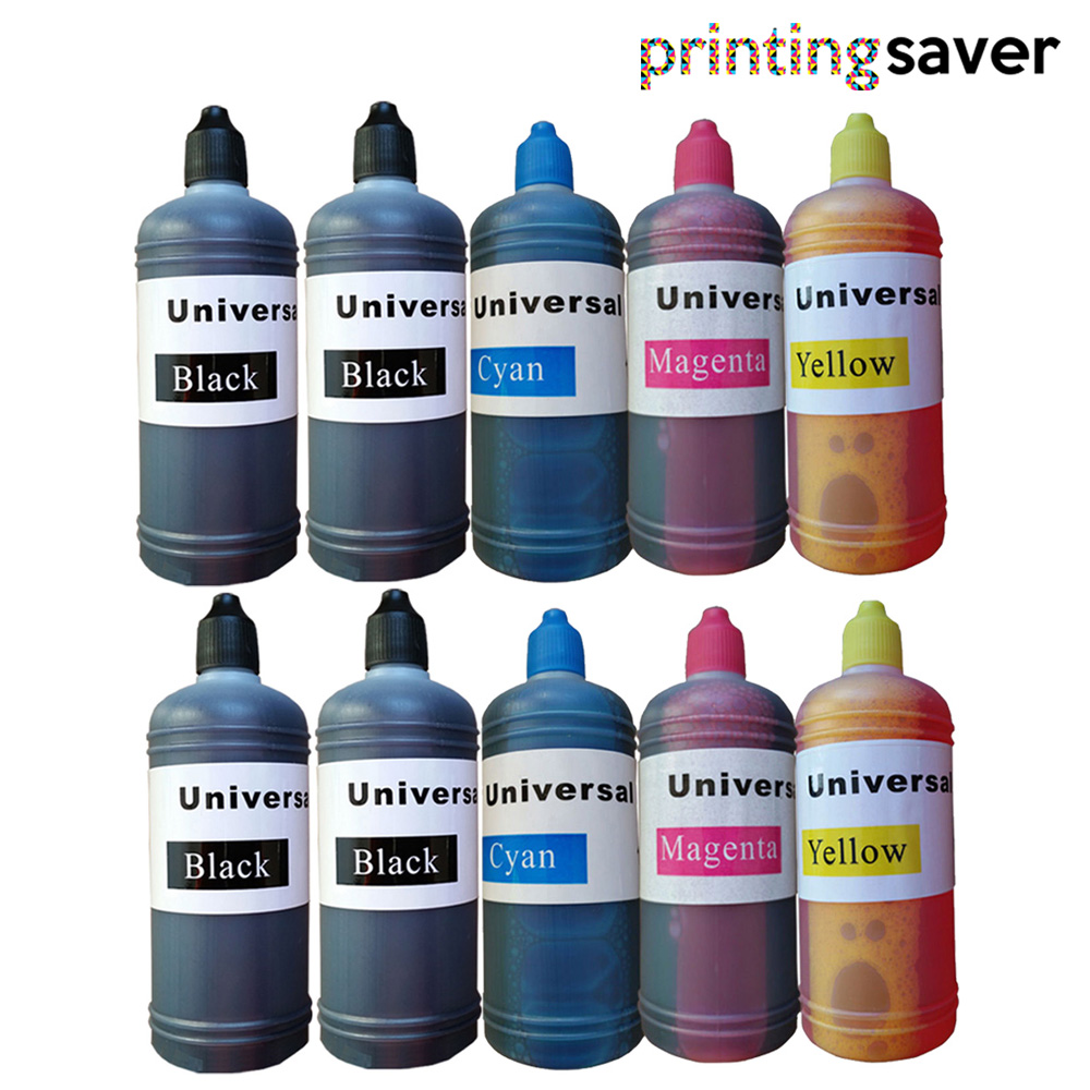 Lot 100ml Universal Printer Refill Ink Bottle for TS8150 TR7550 TS8350 ...