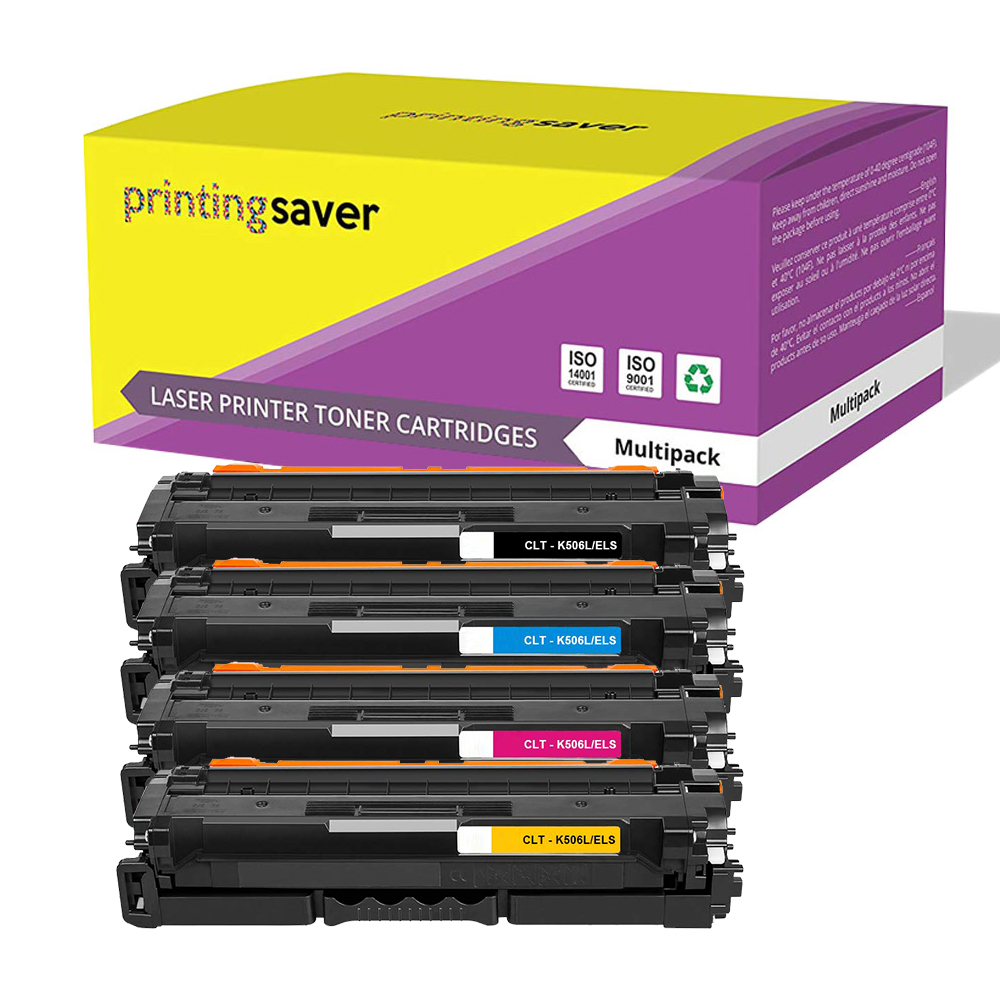 4x Toner Cartridges For Samsung CLT-506L CLP-680DW CLP-680ND CLX-6260FR | eBay