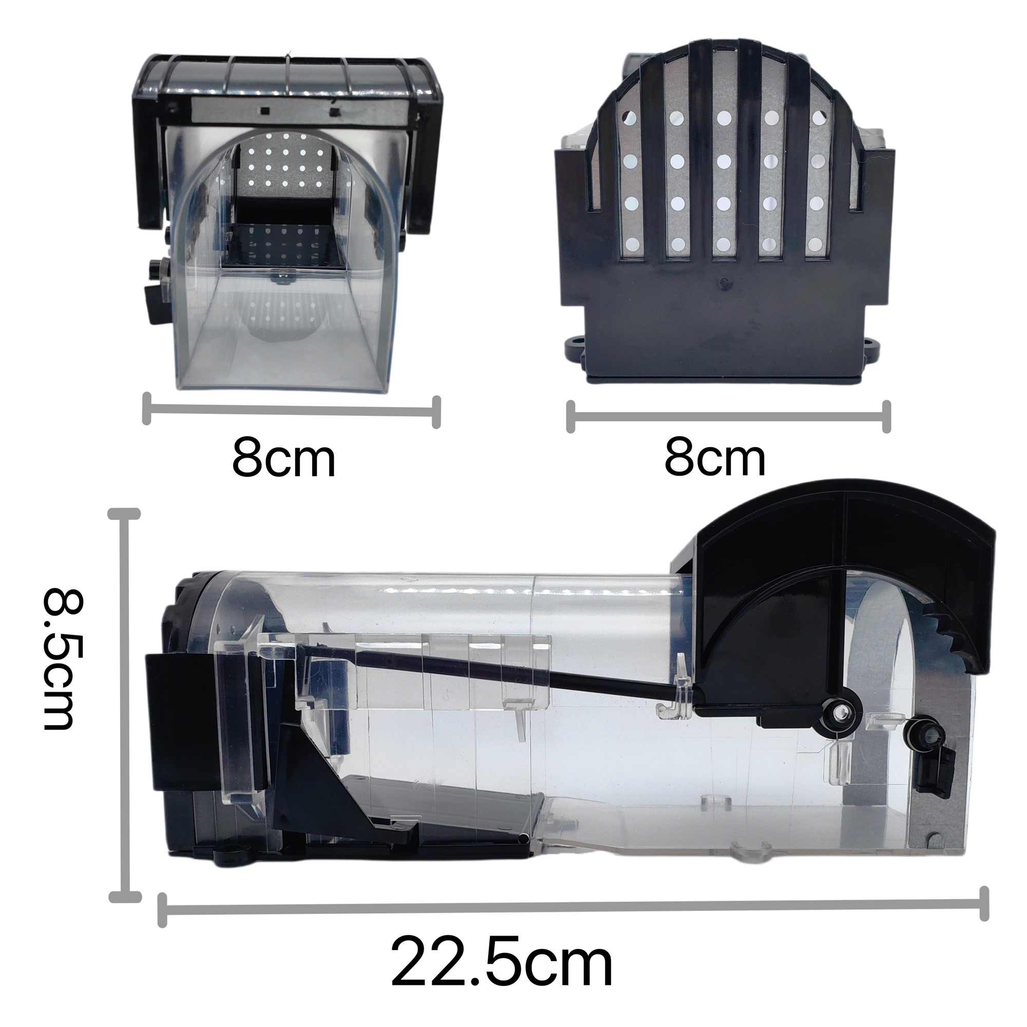 Mouse Trap Humane Live Indoor Outdoor Catcher Rat Vermin Rodent Cage ...